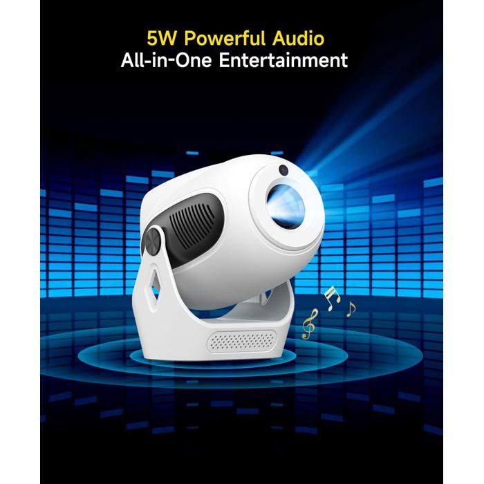 Mini projecteur 4K portable - SUTEO - Android 14 - Bluetooth 5.0 - Wi ...