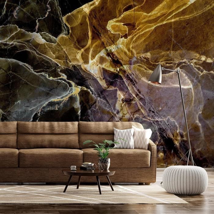 Papier Peint Adhésif Marbre 98X70 Cm Mural Décoration Feuille ...