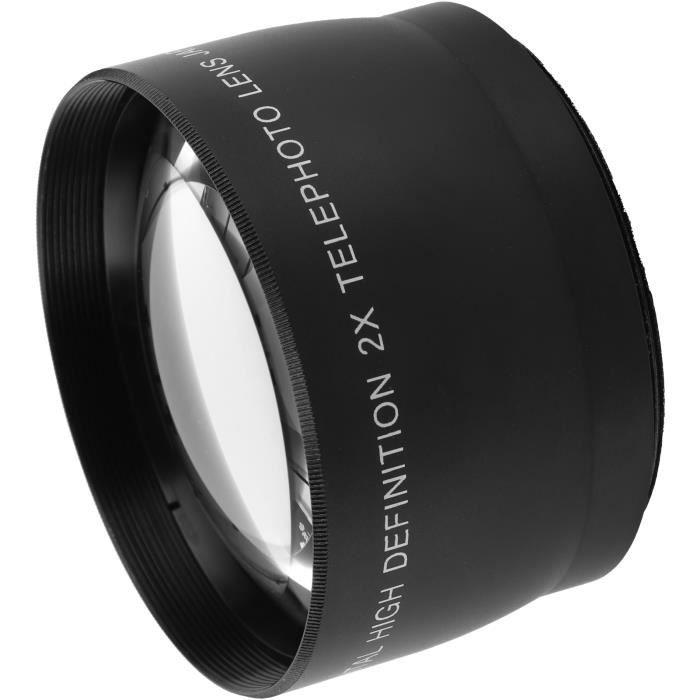 Objectif de la caméra 2X TBEST - Lentille de grossissement, verre ...