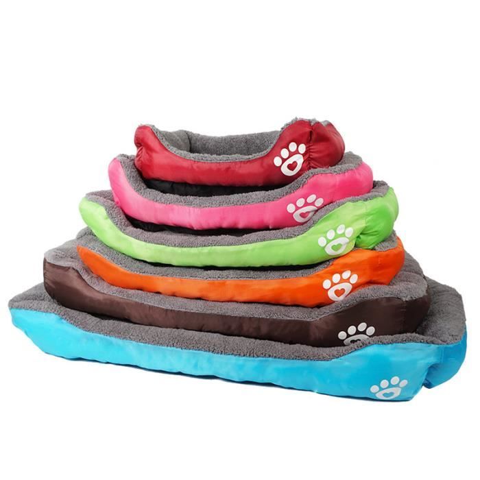 PET LIT,Khaki-S--Canapé lit'hiver pour animaux domestiques, matelas de ...