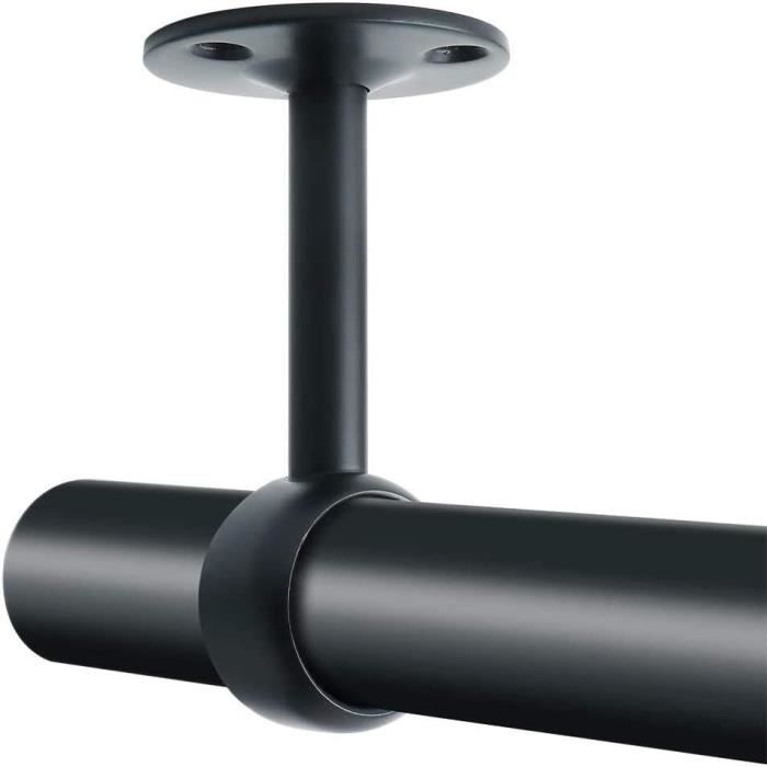Lot de 6 Supports de Tringle à Rideaux en Acier, pour Tringle à Rideau Support de Tringle ...