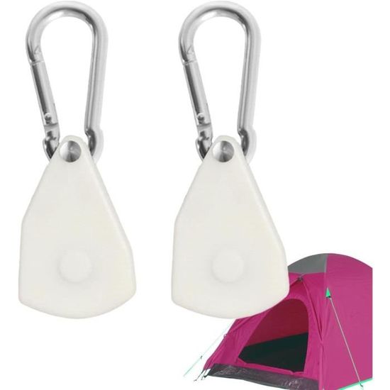 Corde À Cliquet - Lot De 2 Attaches De Poulie De Tente Réglables - La ...