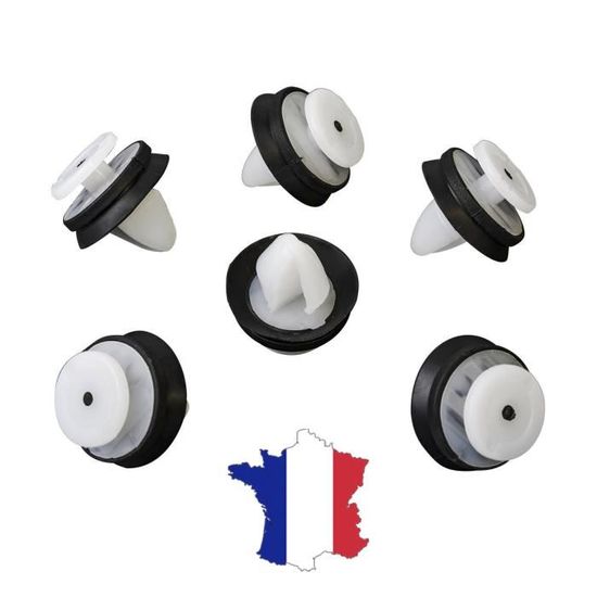 10 Clips de Fixation pour panneau de porte - Cdiscount Bricolage