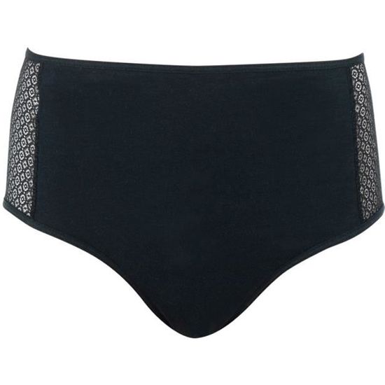 ATHENA Culotte fuites urinaires Secret by Noir FEMME Noir - Cdiscount ...