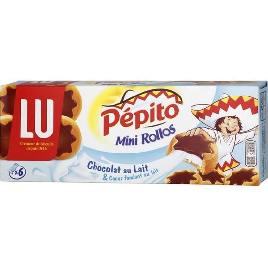Mini rollos lait 225 g Pépito - Cdiscount Au quotidien