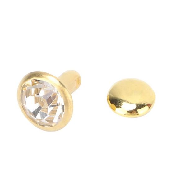 SALALIS Vêtement Rivet 50PC 8MM Rivets Décoratifs DIY Chaussures En ...