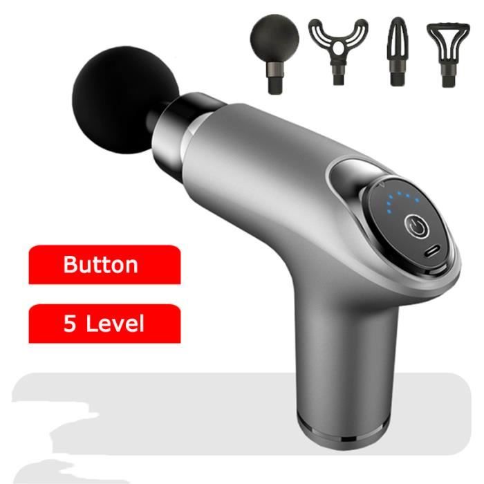 Gris gris 5 de niveau - Portable LCD Massage Gun Eilctric Mini Handheld ...