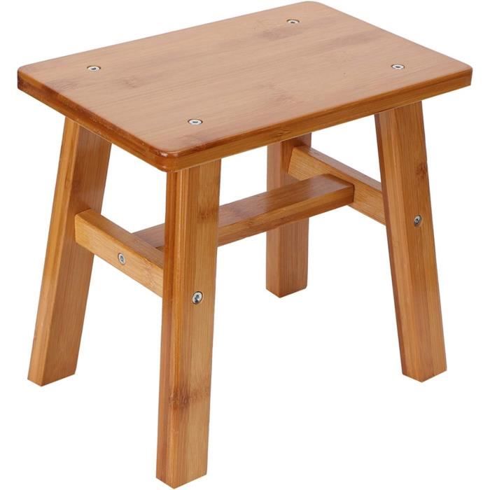 Siège Enfant, Tabouret Bas, Tabouret En Bambou Anti-Mites, Pour Les ...