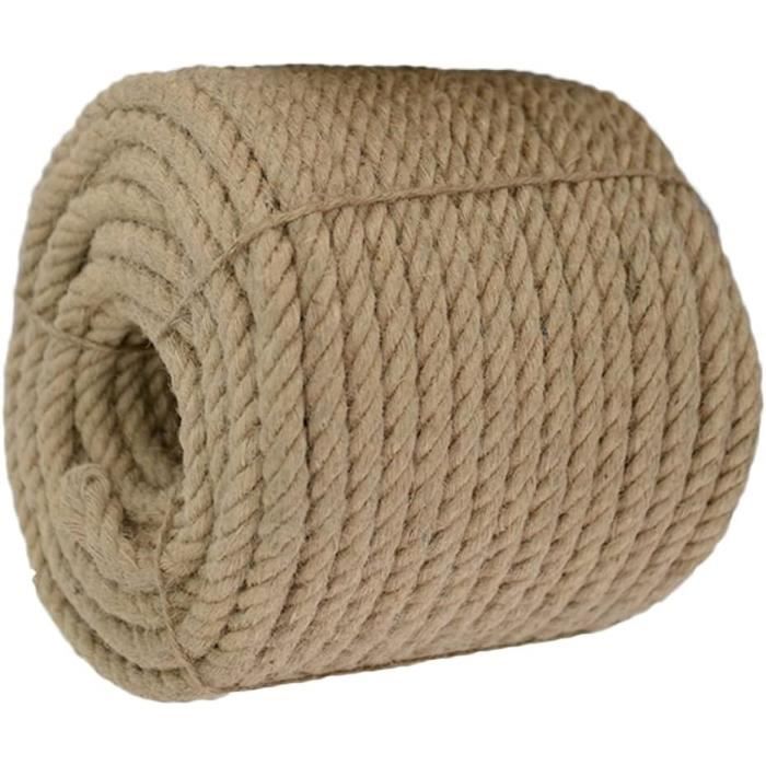 Corde Naturelle Solide Corde De Chanvre Tressée Ficelle De Jute ...