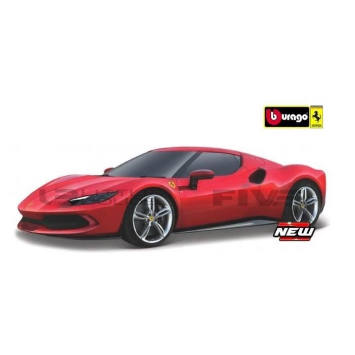 Voiture Miniature de Collection - BBURAGO 1/43 - FERRARI 296 GTB - Red ...