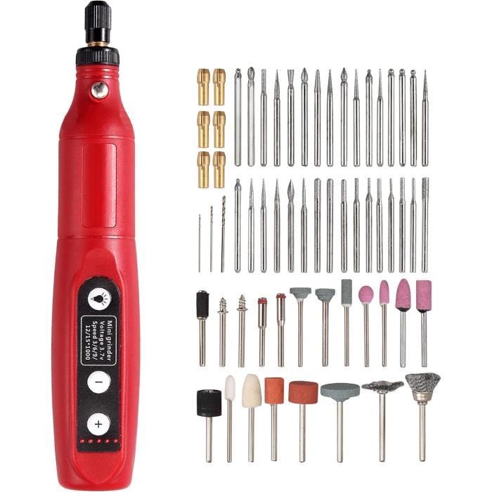 Mini Perceuse Outils Rotatifs Multifonction 5 Vitesses 3000-15000Rpm ...