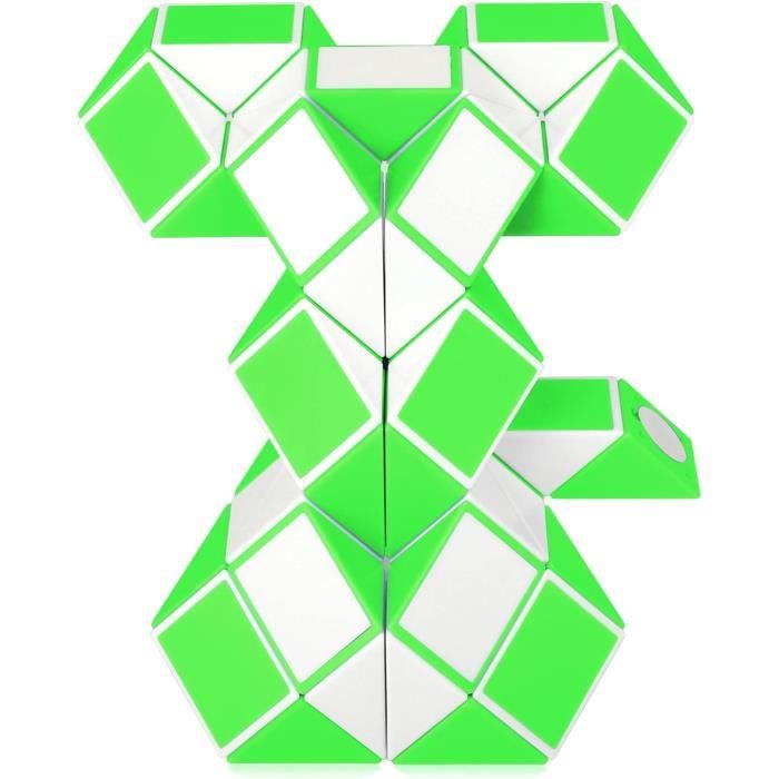 Serpent Magique - 48 Parties Magic Snake Cube Twisty Puzzle Ruler ...