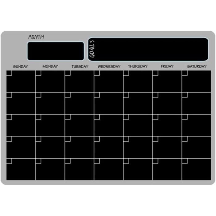 Tableau blanc magnétique pour mur petit tableau effaçable à sec format ...