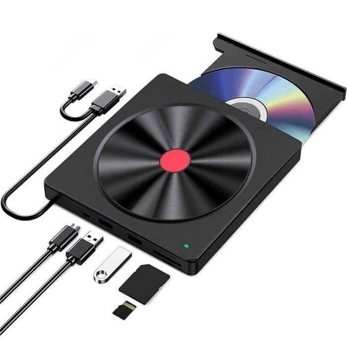 Lecteur Graveur DVD CD Externe USB 30 Ultra Slim Portable - Plug and ...