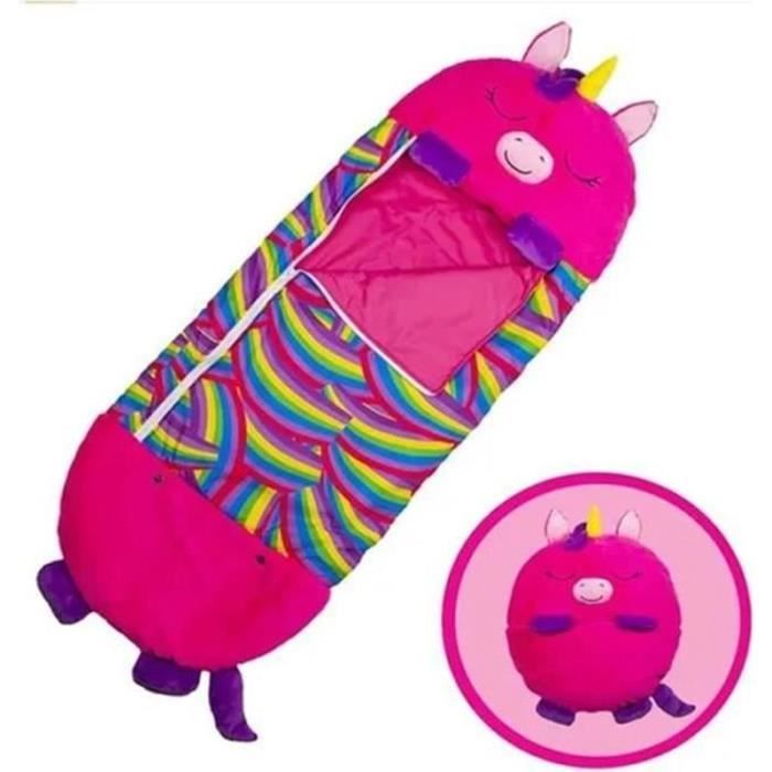 ROSE 135×50cm Sac de Couchage Amusant pour Enfants Mignon Sac de ...