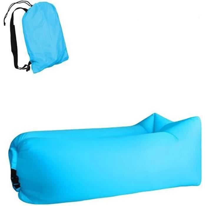 Canapé Gonflable Air Canapé Paresseux Portable Étanche Étanche Lit ...