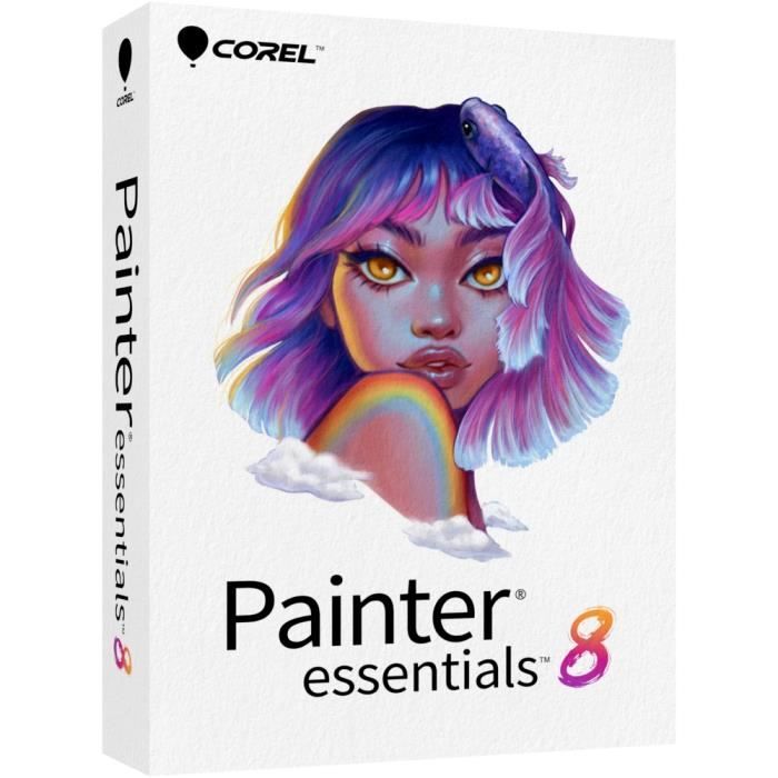 Corel Painter Essentials 8 - Licence perpétuelle - 2 postes - A ...