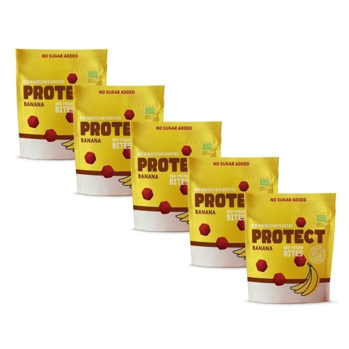 Cubes de fruits Bio Vegan Bites PROTECT de DIET-FOOD, cubes de fruits ...
