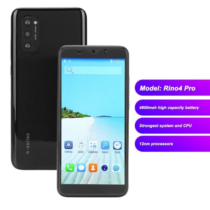 ROM Eif Téléphone Portable Wifi 2.4G 5G Smartphone Rino4 Pro Pour 11.0 ...