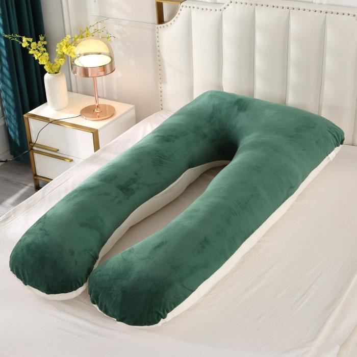 Coussin de Grossesse et d'allaitement pour Dormir Modulaire Forme de U ...