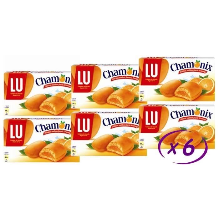 LU Chamonix - Biscuits fourrés à l'orange - Cdiscount Au quotidien