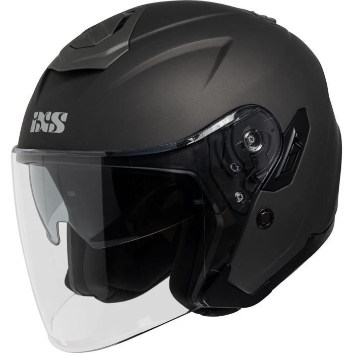 Casque moto jet IXS 92 FG 1.0 - gris - XL - Cdiscount Auto