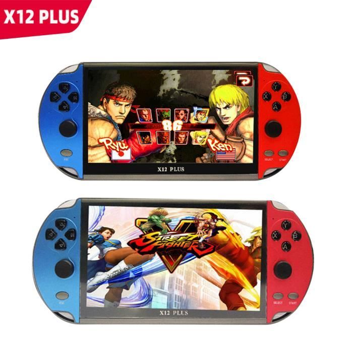 PIMPIMSKY X12 Plus 7 pouces Console de jeux 16GB poche Double Joystick ...