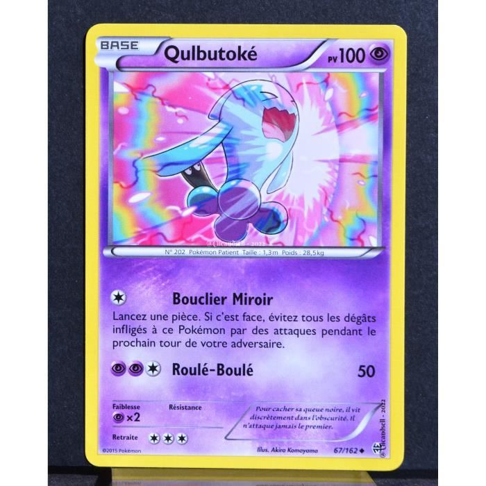 Carte Pokémon 67-162 Qulbutoké XY08 - Impulsion Turbo NEUF FR ...