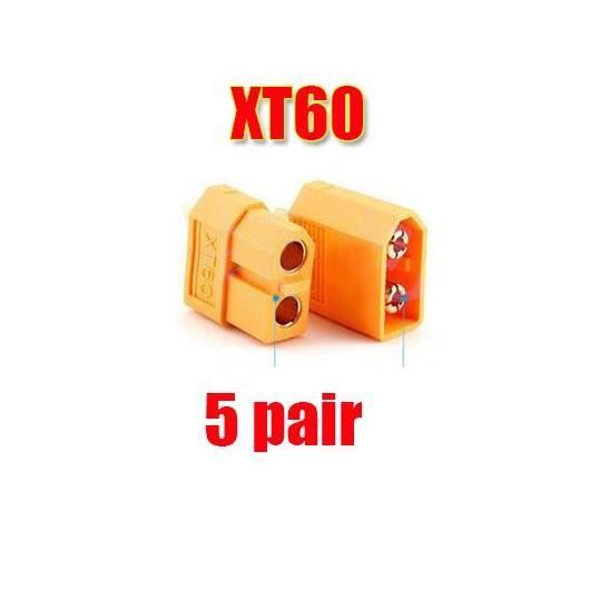 Connecteur industriel,10-20 pièces XT60 XT30 XT90 T prise mâle femelle connecteurs Bullet (5-10 ...