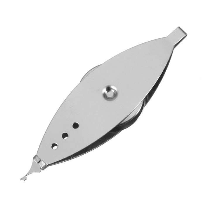 1pc Outil de navette de frivolite en metal pour la dentelle de main ...