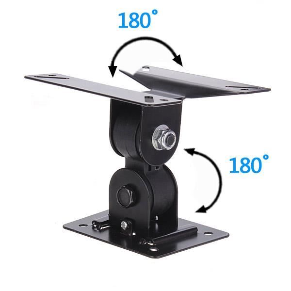 180°Support Mural Pivotant Inclinable Orientable Fixation à 6kg Max ...