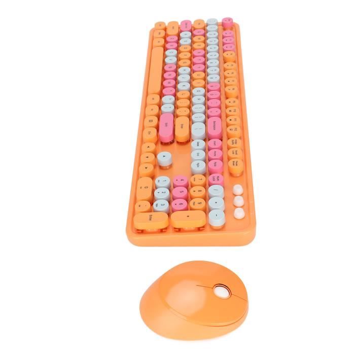 YID Souris de clavier sans fil Clavier sans fil souris 104 touches ...