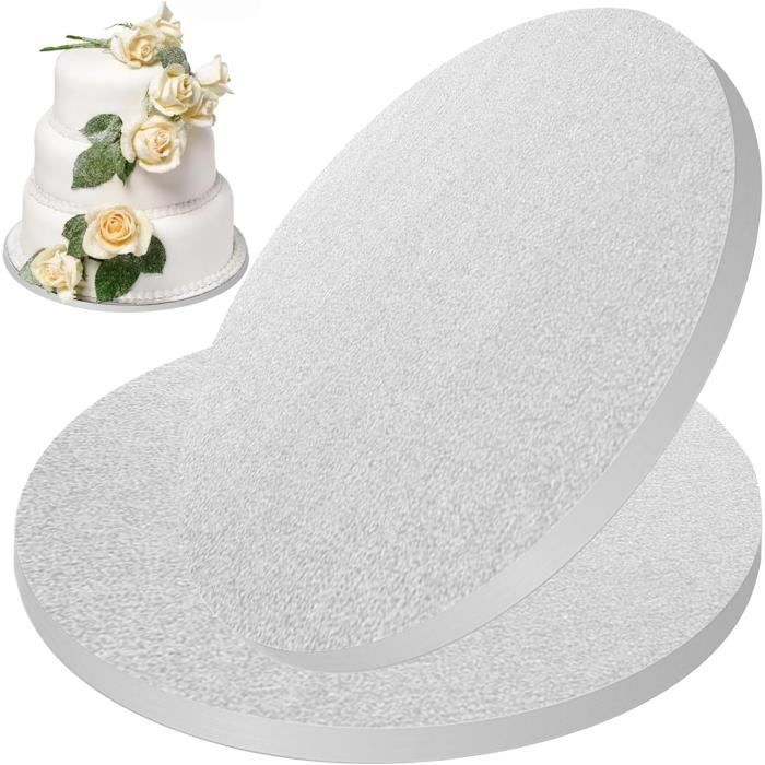 2 Pièces Support A Gateau,Plateau À Gâteau,Cake Board,Planches À Gâteau ...