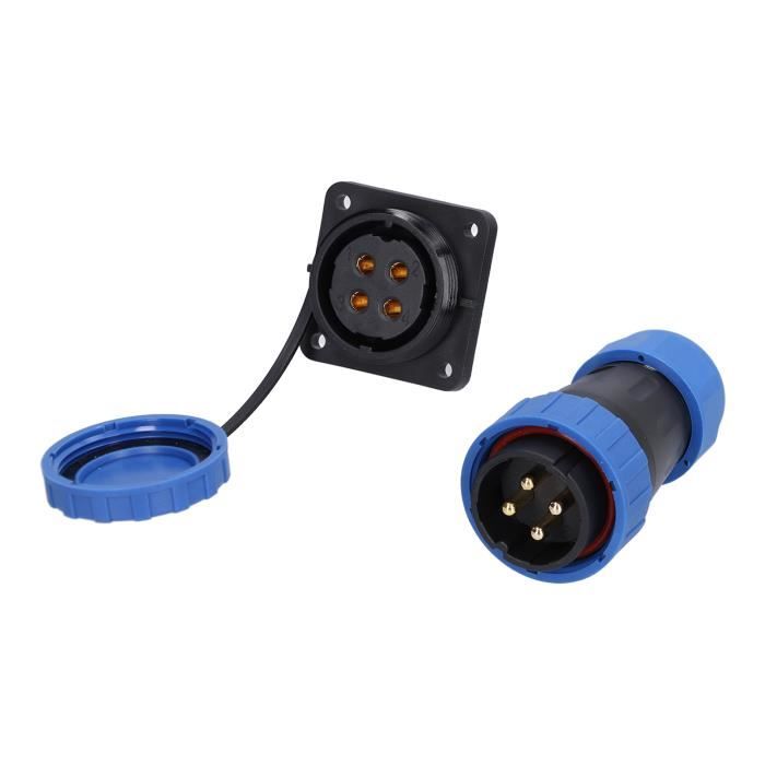 YOSOO connecteur de prise aviation Connecteur étanche carré 4 trous ...