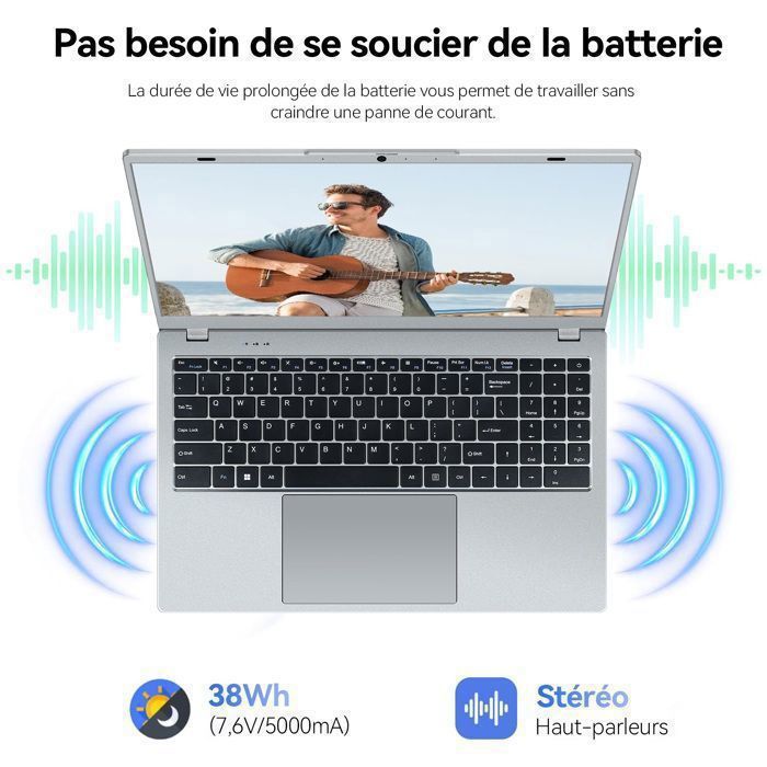 PC portable - 15.6"FHD+ - 32 Go de RAM 512 Go SSD - Intel® Pentium ...