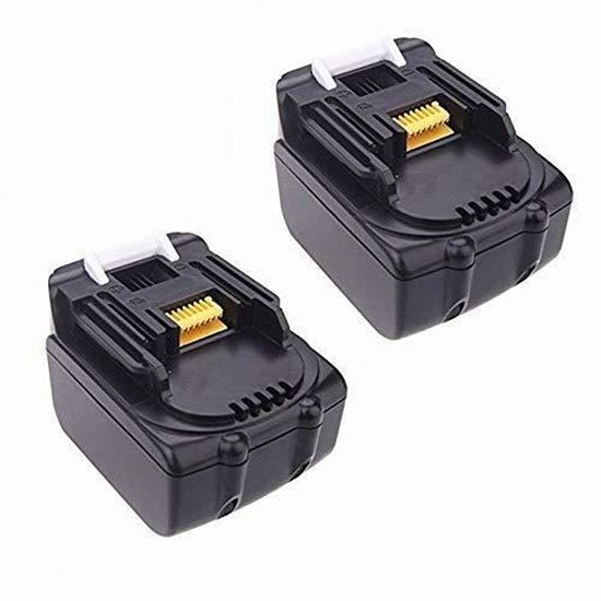 2x 14.4V 3Ah 3000mAh Batterie Li Ion pour Makita BL1430 BL1440 BL1450 194066 1 BL1415 ...