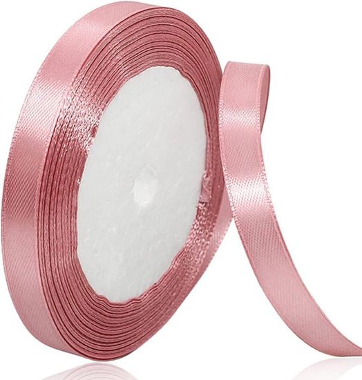 Rose Gold Ruban de Satin Rose Gold 10mm x 22m, Ruban Satinée pour ...