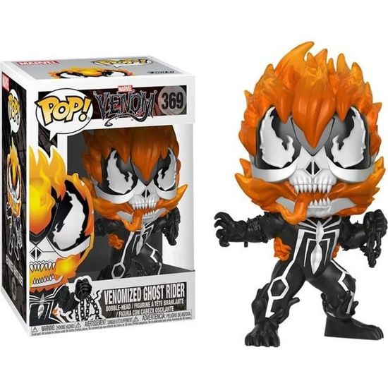 Venom Venomized Ghost Rider figurine Pop miniature exclusive aux États ...