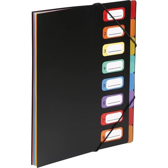 Rainbow Class Trieur extensible Porte document plastique - Organisateur ...