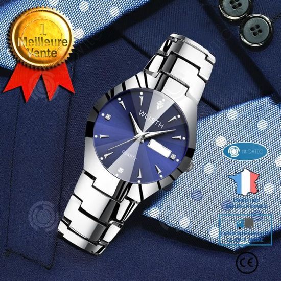 INN® Montre à la mode Montre simple à mouvement à quartz Montre pour ...