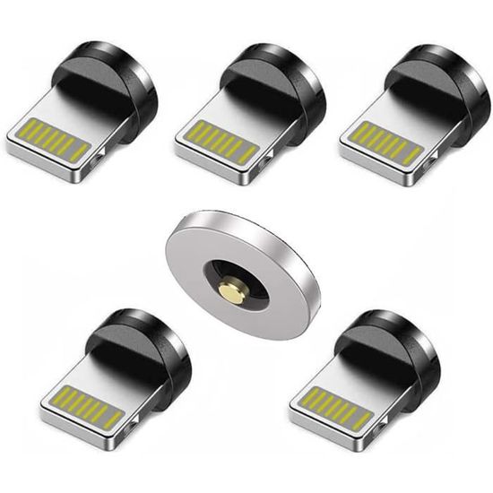 Adaptateurs Ronds De Rechange Pour Câble De Charge Usb Magnétique ...