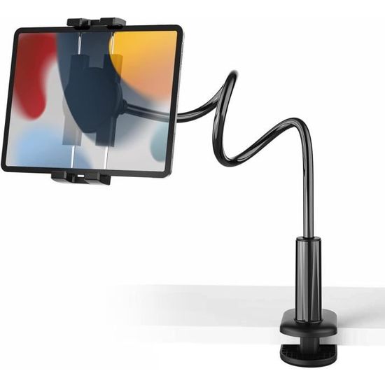 Support Tablette Lit Col De Cygne, Support Flexible Ipad Bureau Avec ...