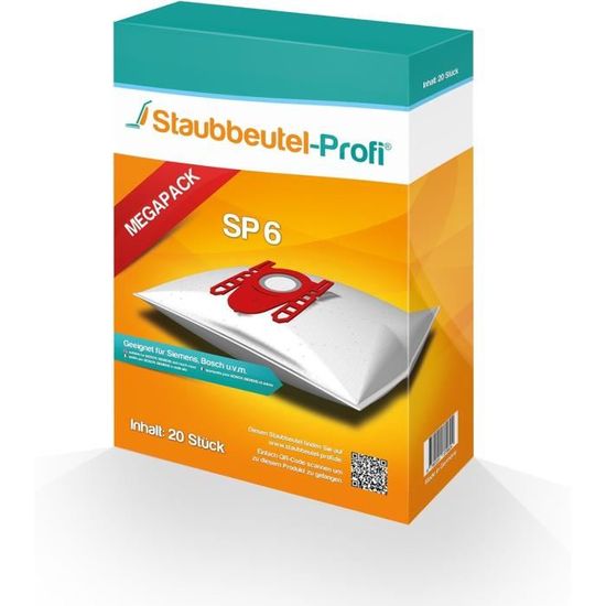 Lot De 20 Sacs D'Aspirateur Compatibles Avec Swirl S62 - S67 - S68 ...