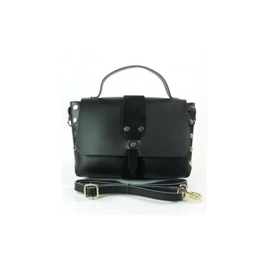 Sac VERA PELLE VPK789N Noir - Femme/Adulte - Cdiscount Jardin