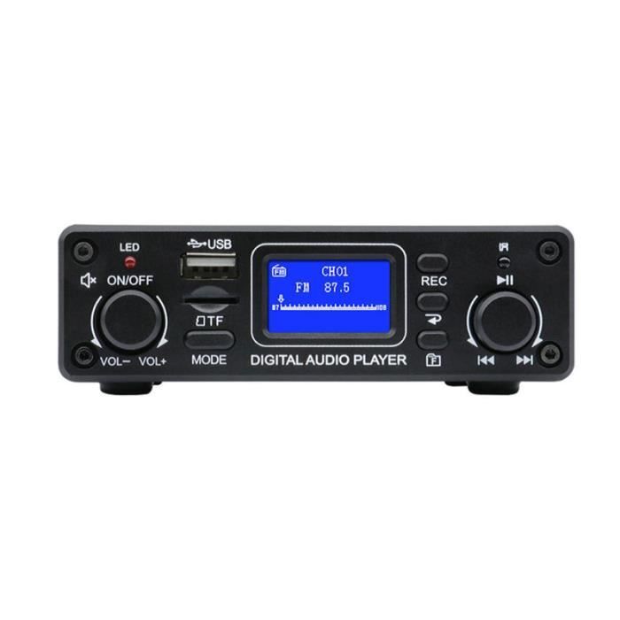 Lecteur audio numérique portable 5V, carte décodeur MP3 USB-SD-AUX ...