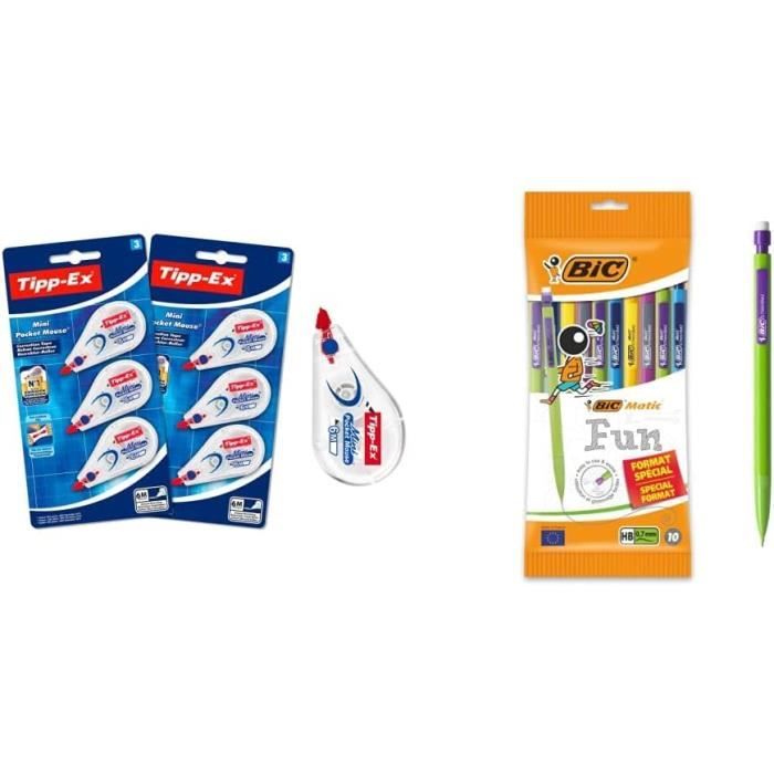 Tipp-Ex Correction Mini Pocket Mouse Rubans Correcteurs - Très ...