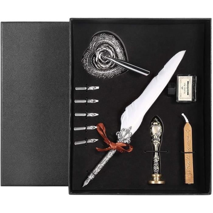 Stylo Plume De Calligraphie, Stylo Plume Vintage Européen Pour Ecrire ...