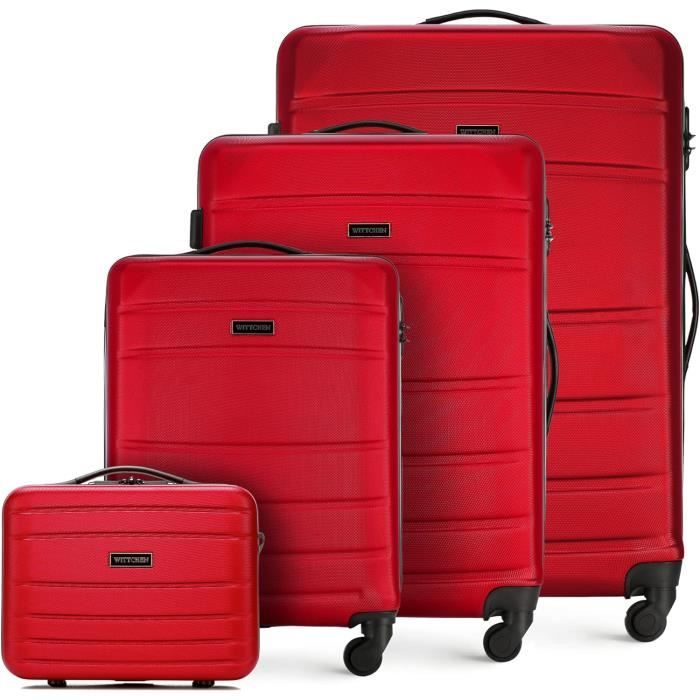 Valise De Voyage Bagage À Main Valise Cabine Valise Rigide En Abs Avec ...