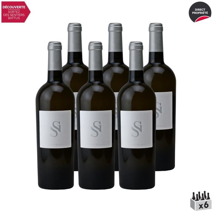 Carta Bianca Blanc 2020 - Lot de 6x75cl - Domaine San Gavino - Vin ...