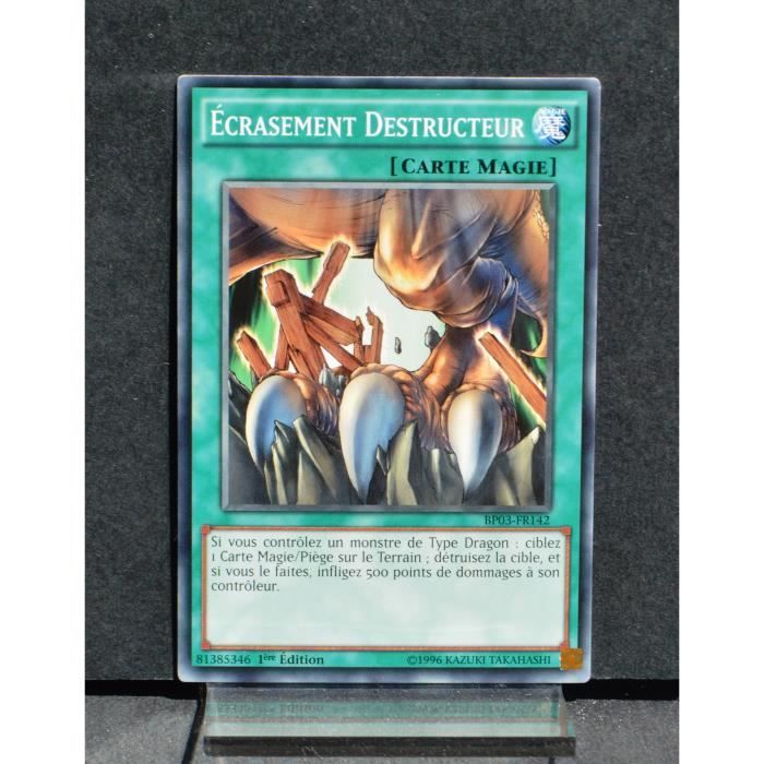 Carte YU-GI-OH BP03-FR142 Ecrasement Destructeur (Stamping Destruction ...
